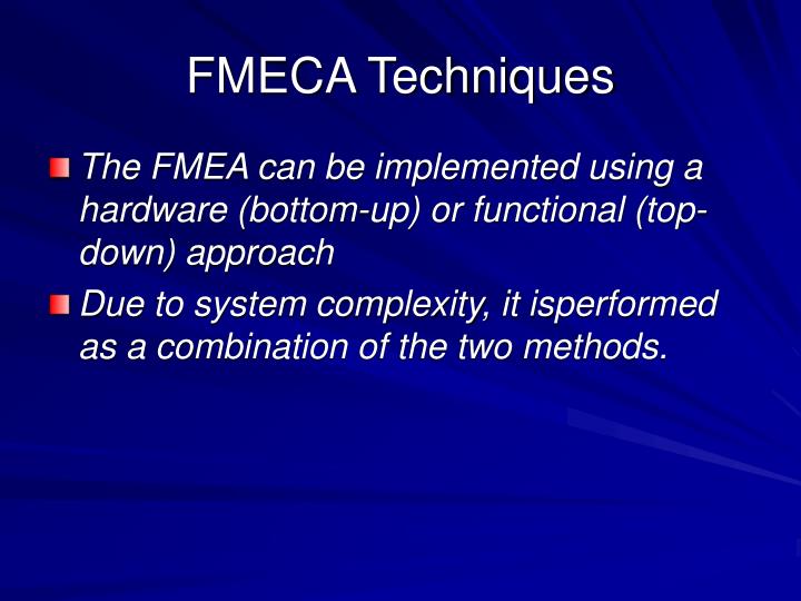 PPT - FMECA PowerPoint Presentation - ID:853948