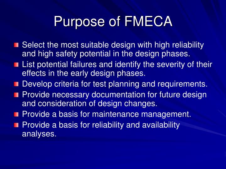 PPT - FMECA PowerPoint Presentation - ID:853948