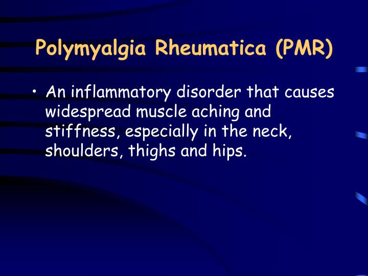 PPT - Vasculities, Polymyalgia Rheumatica, Giant Cell Arteritis ...