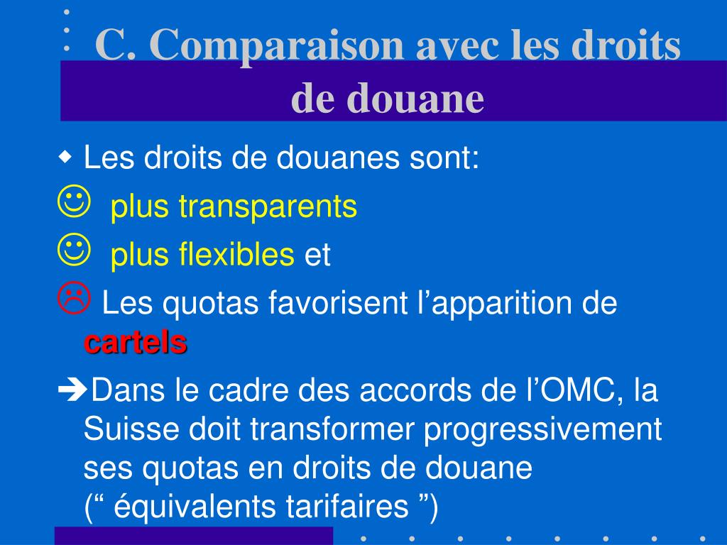 PPT - Chapitre 3 : Les politiques commerciales PowerPoint Presentation ...