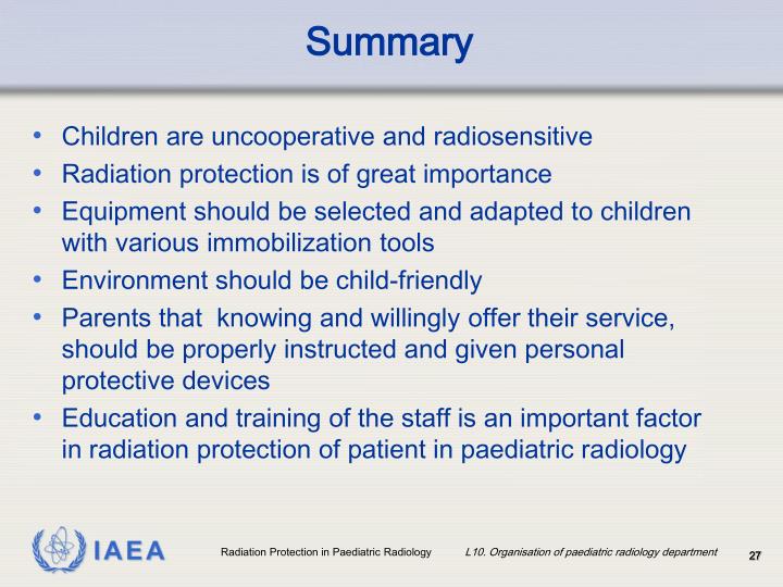 PPT - Radiation Protection in Paediatric Radiology PowerPoint ...