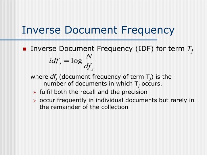 PPT - Automatic Indexing (Term Selection) PowerPoint Presentation - ID ...