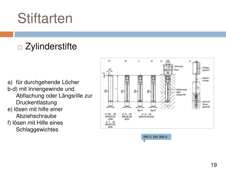 PPT - Bolzen- und Stiftverbindungen PowerPoint Presentation - ID:856602