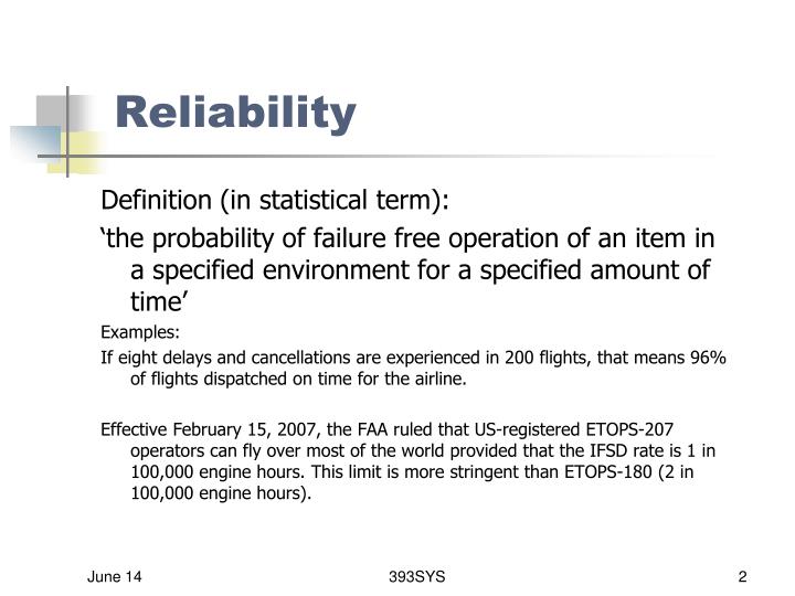 PPT - Aviation reliability: Programs & calculation PowerPoint ...