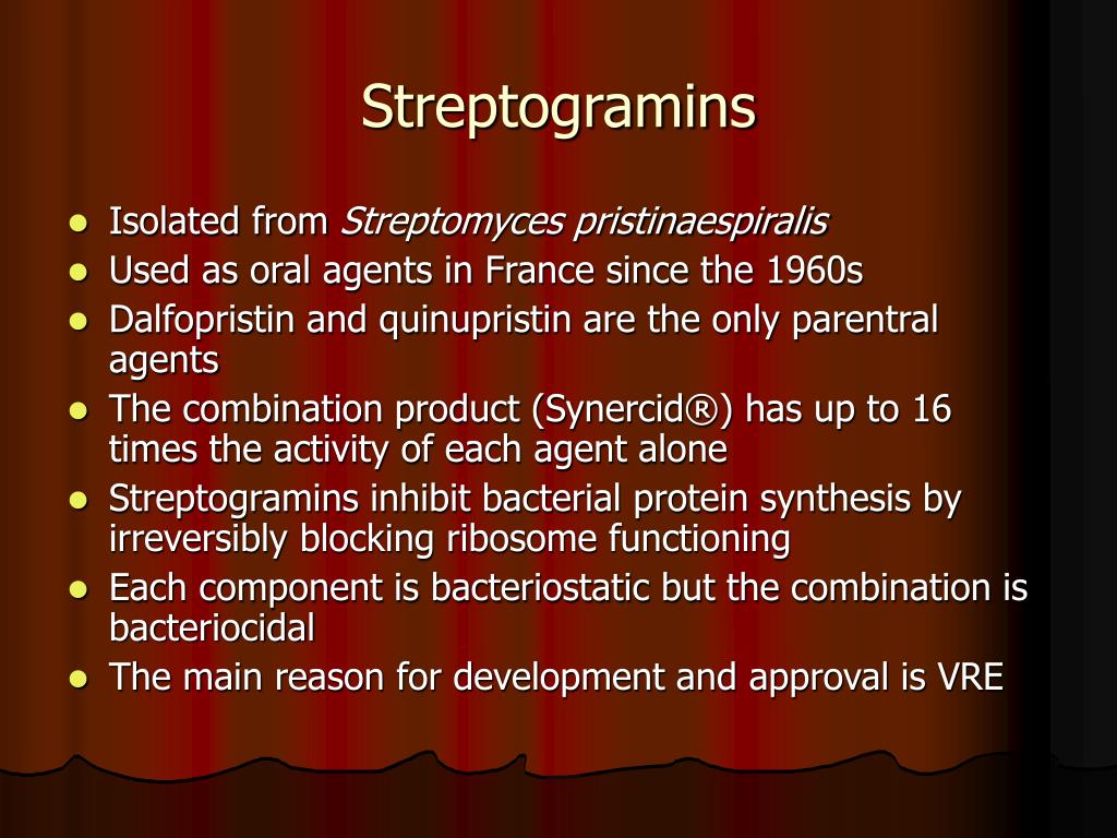 PPT - Glycopeptides, Oxazolidinones, Streptogramins and Aminoglycosides ...