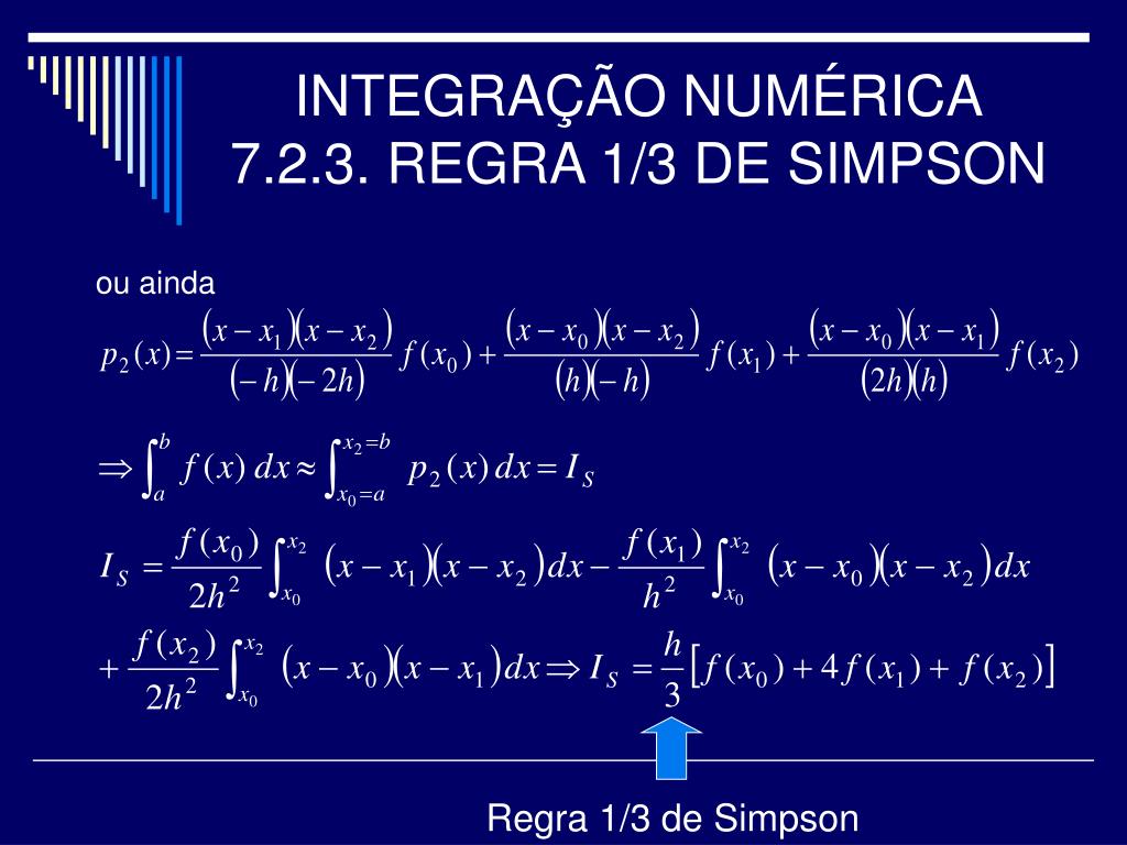 Ppt 7 IntegraÇÃo NumÉrica Parte 1 Powerpoint Presentation Free