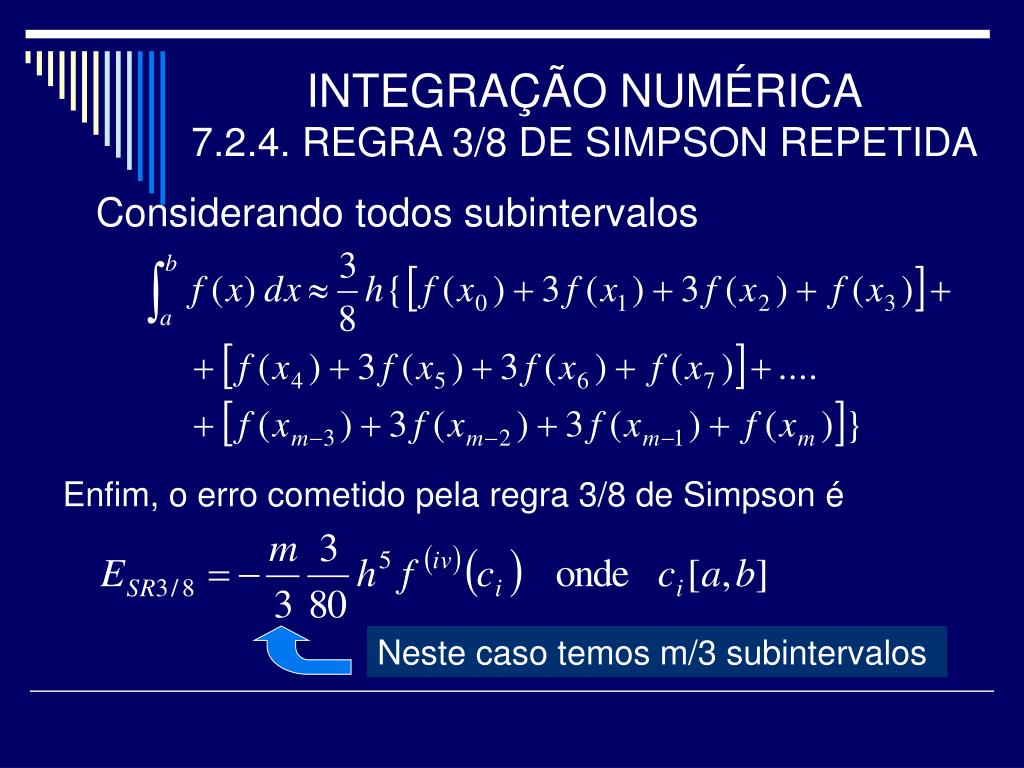Ppt 7 IntegraÇÃo NumÉrica Parte 1 Powerpoint Presentation Free