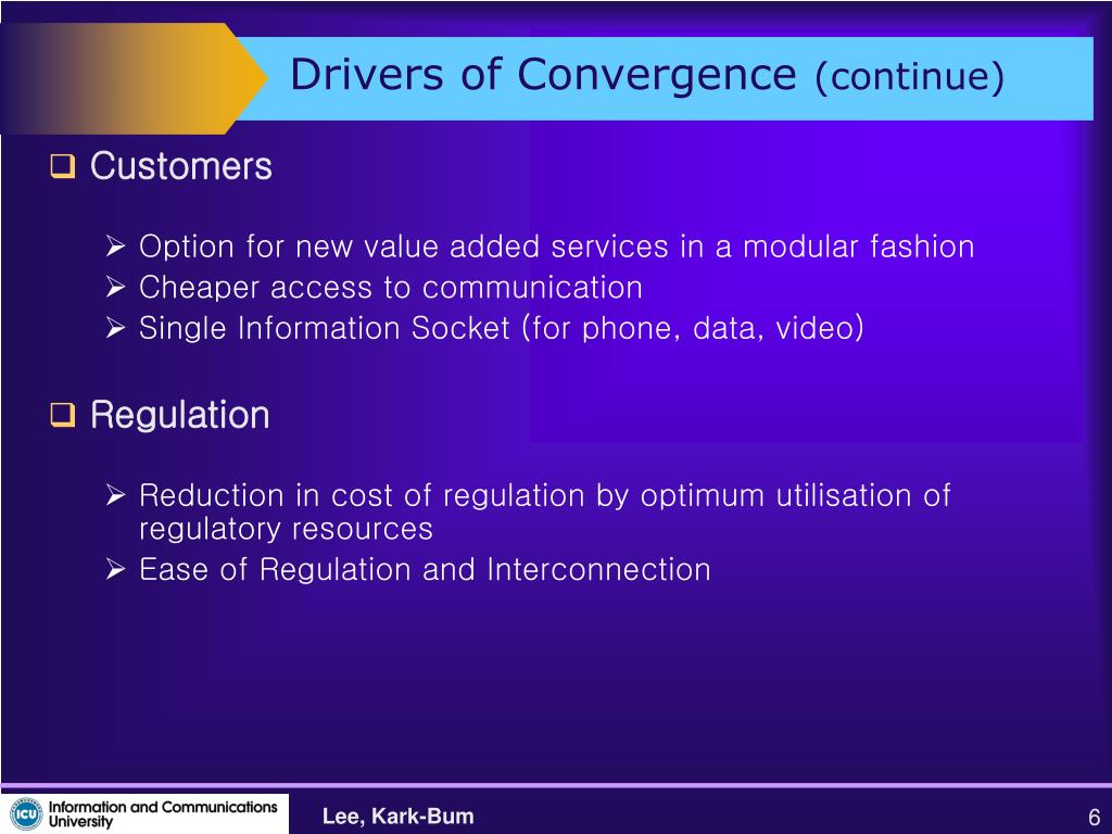 PPT - Convergence of Communication & Broadcasting PowerPoint ... PPT - Convergence of Communication & Broadcasting PowerPoint ...