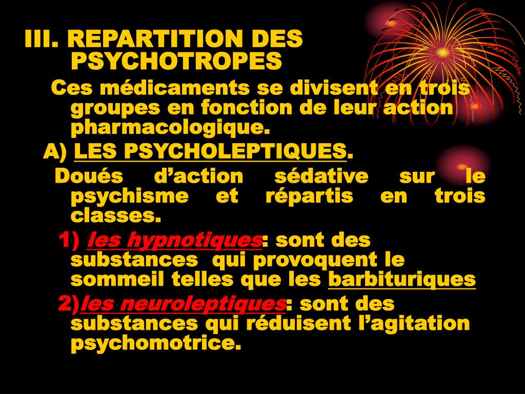 PPT - DELIVRANCE DES PSYCHOTROPES PowerPoint Presentation, free ...