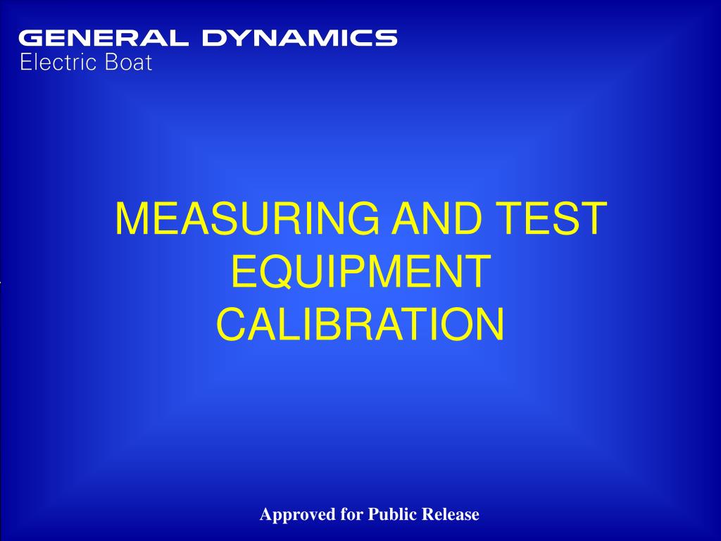 PPT - MEASURING AND TEST EQUIPMENT CALIBRATION PowerPoint Presentation ... PPT - MEASURING AND TEST EQUIPMENT CALIBRATION PowerPoint Presentation ...
