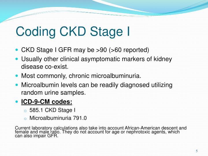 PPT - Chronic Kidney Disease and Coding Practices PowerPoint ...