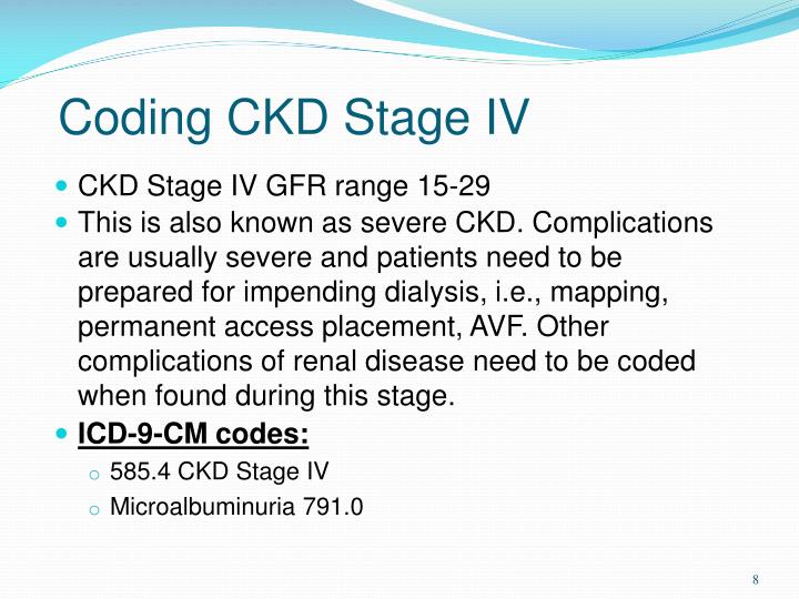 PPT - Chronic Kidney Disease and Coding Practices PowerPoint ...
