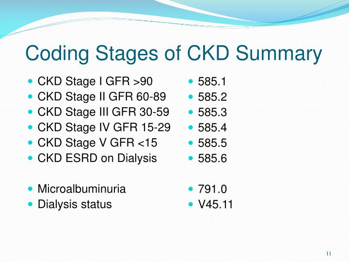 PPT - Chronic Kidney Disease and Coding Practices PowerPoint ...