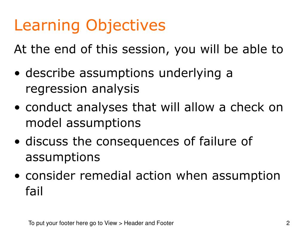 PPT Assumptions Underlying Regression Analysis PowerPoint PPT Assumptions Underlying Regression Analysis PowerPoint