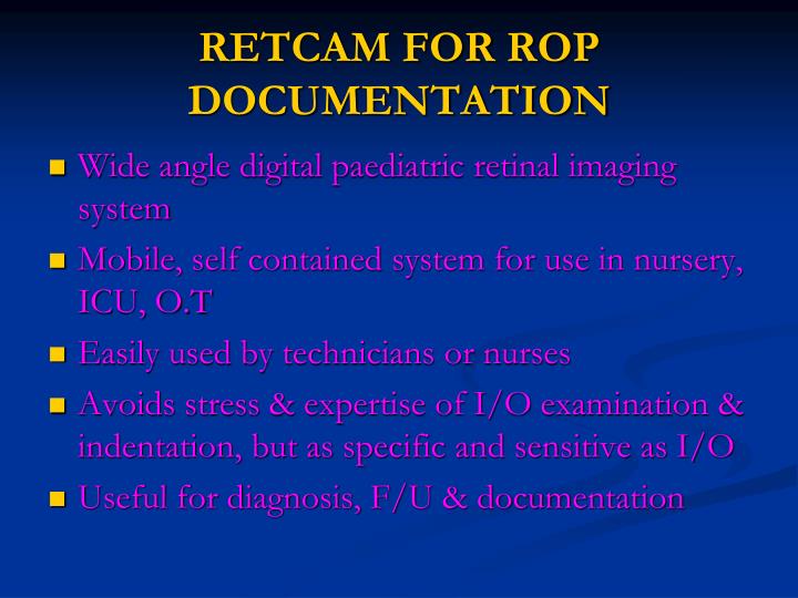 PPT - RETINOPATHY OF PREMATURITY PowerPoint Presentation - ID:861925