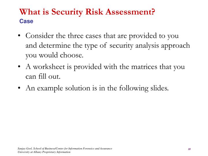 PPT - Unit Outline Information Security Risk Assessment PowerPoint ...