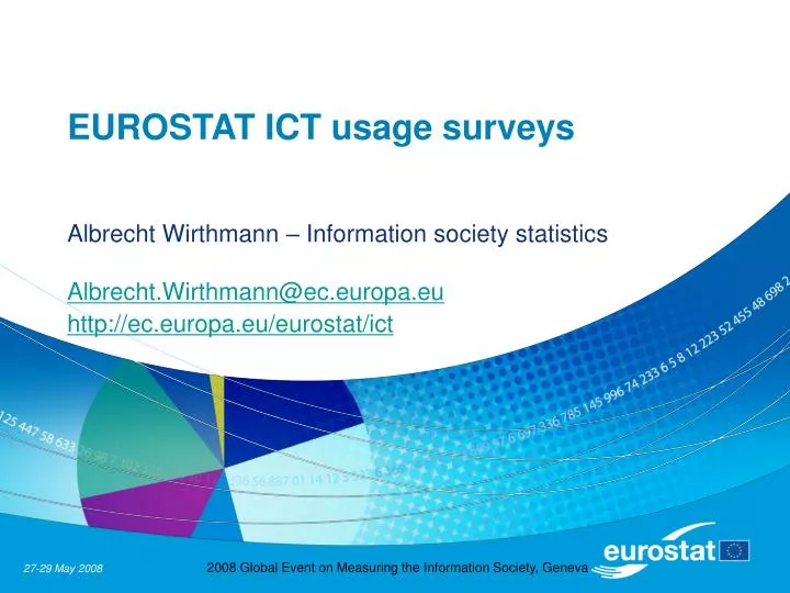 PPT - EUROSTAT ICT usage surveys PowerPoint Presentation, free download ...