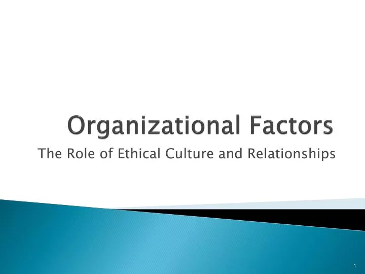 PPT - Organizational Factors PowerPoint Presentation, free download - ID:862878