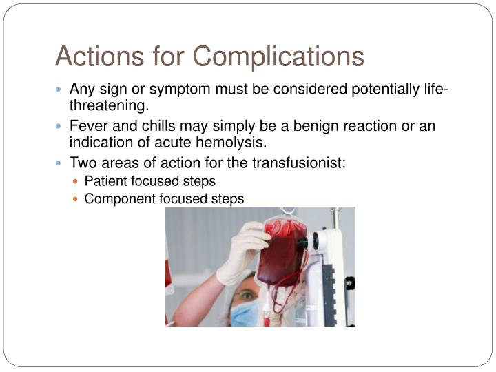 PPT - Unit 12 Adverse Complications of Blood Transfusion PowerPoint ...