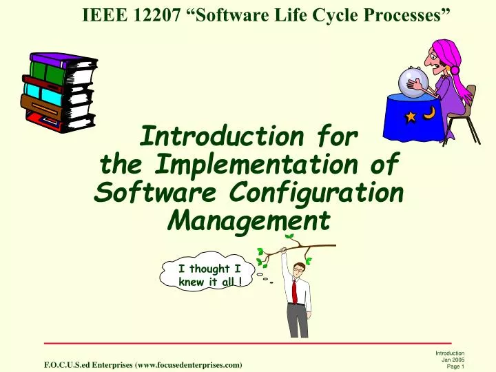 PPT - Introduction for the Implementation of Software Configuration Management PowerPoint ...