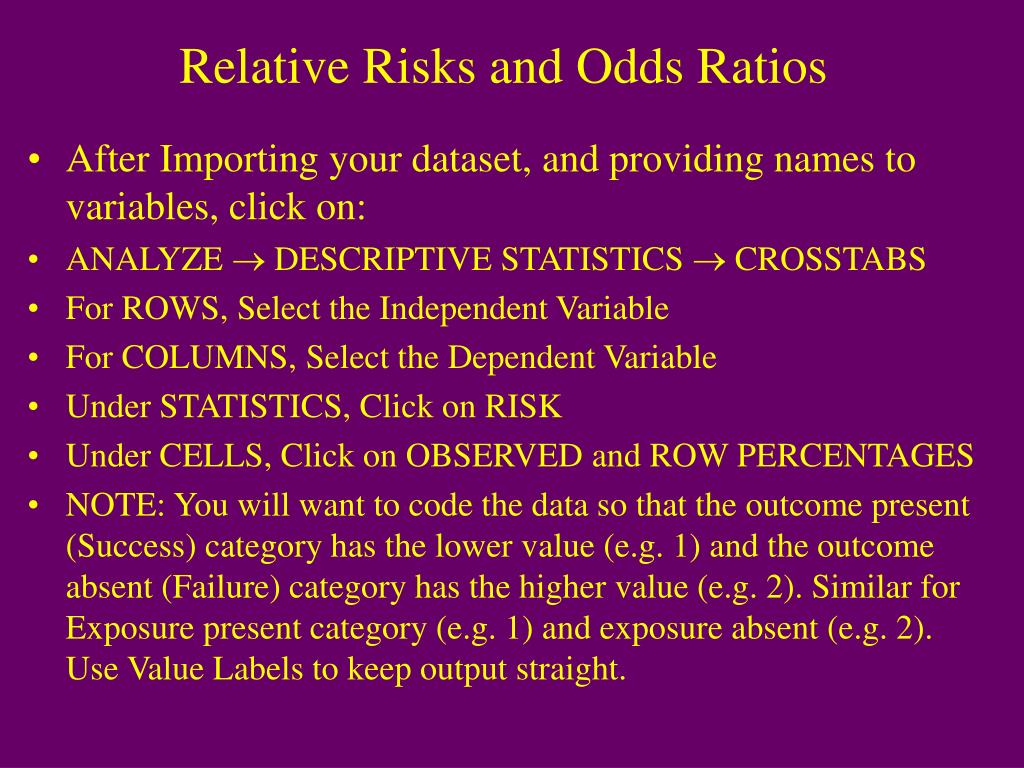 PPT - SPSS Instructions for Introduction to Biostatistics PowerPoint ... PPT - SPSS Instructions for Introduction to Biostatistics PowerPoint ...