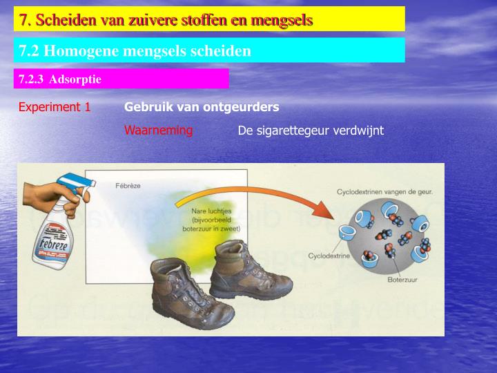 PPT - 7. Scheiden van zuivere stoffen en mengsels PowerPoint ...