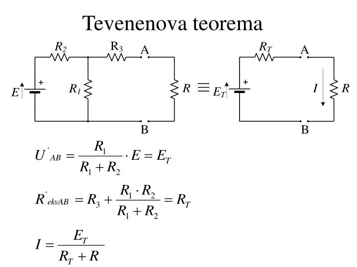 PPT - Tevenenova teorema PowerPoint Presentation, free download - ID:866468