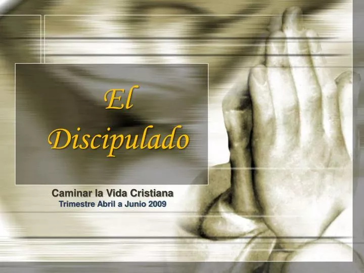 PPT - El Discipulado PowerPoint Presentation, free download - ID:866966