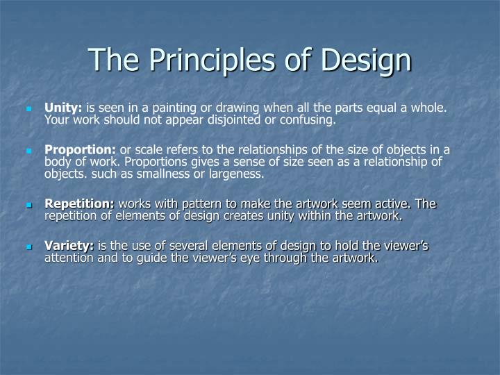 PPT - The Principles and Elements of Design an interactive quiz ...
