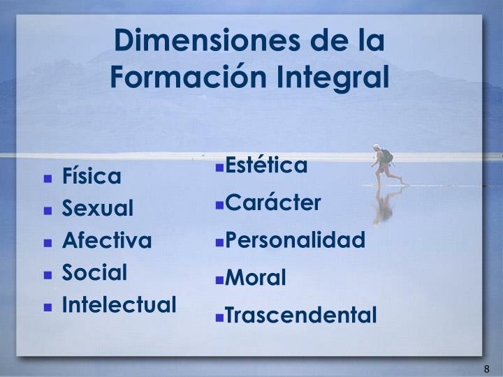 PPT - FORMACIÓN INTEGRAL PowerPoint Presentation - ID:869507