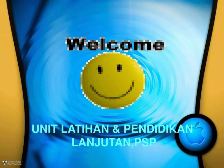 PPT - UNIT LATIHAN & PENDIDIKAN LANJUTAN,PSP PowerPoint Presentation - ID:869590
