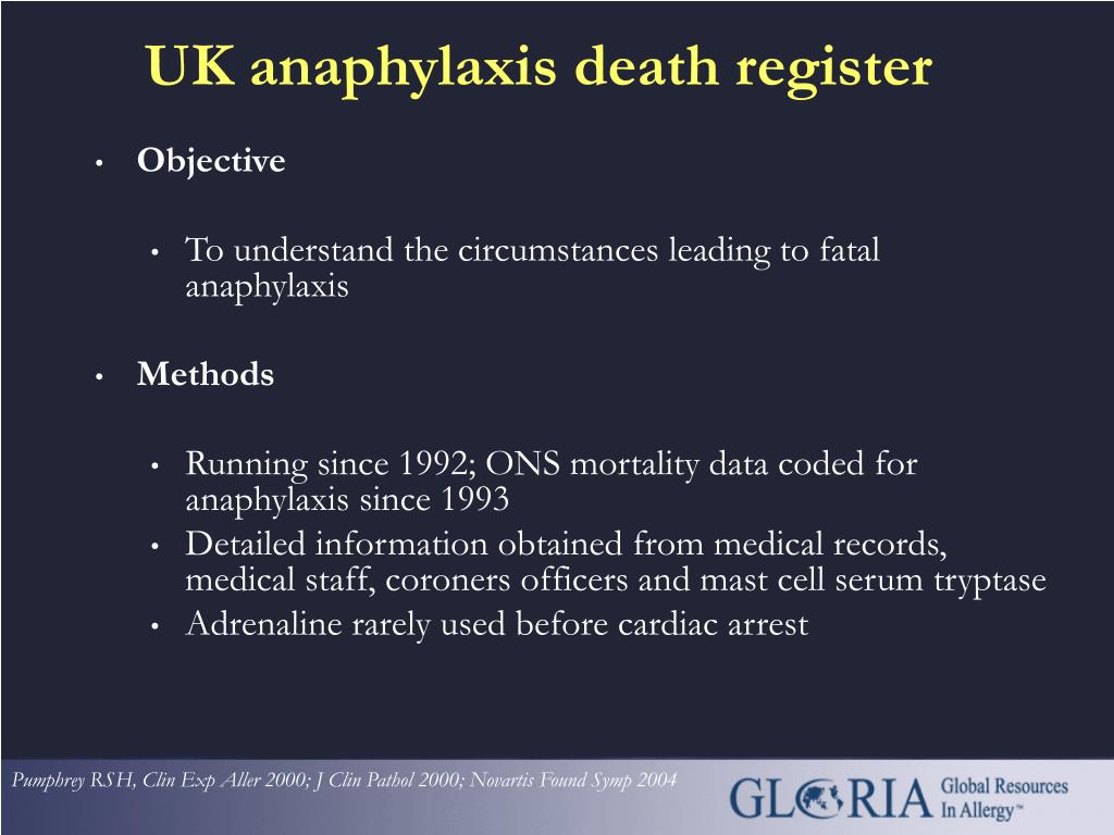 PPT - GLORIA Module 8: Anaphylaxis PowerPoint Presentation, free ...