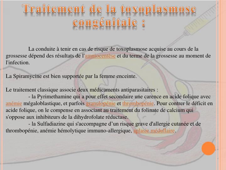 PPT - LA TOXOPLASMOSE PowerPoint Presentation - ID:871577