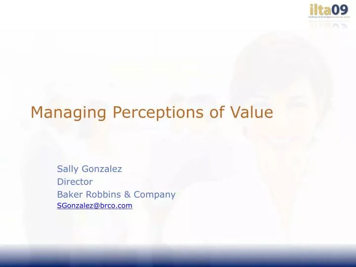PPT - Managing Perceptions of Value PowerPoint Presentation, free download - ID:875831