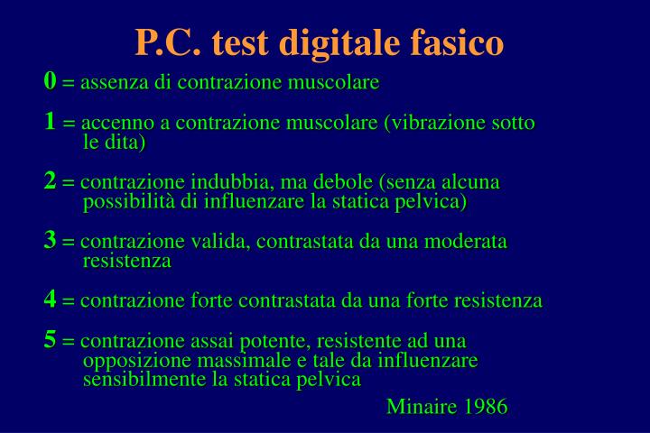PPT - VALUTAZIONE CLINICA E FUNZIONALE DEL PAVIMENTO PELVICO PowerPoint ...