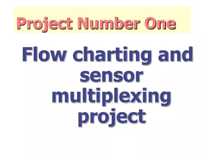 PPT - Project Number One PowerPoint Presentation, free download - ID:877811