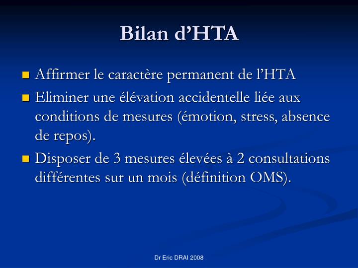 PPT - Hypertension arterielle PowerPoint Presentation - ID:877941