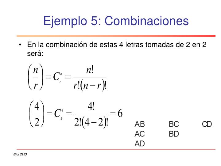 PPT - Análisis Combinatorio PowerPoint Presentation - ID:879654