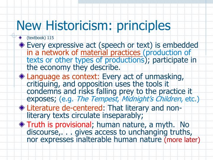 PPT - Literature and History (2): The Use of History in Literary ...