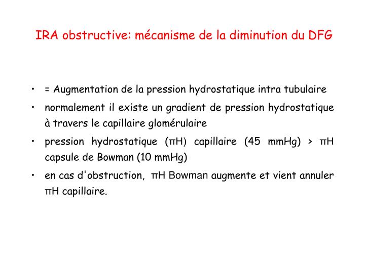 PPT - Physiopathologie de l’Insuffisance Rénale PowerPoint Presentation ...