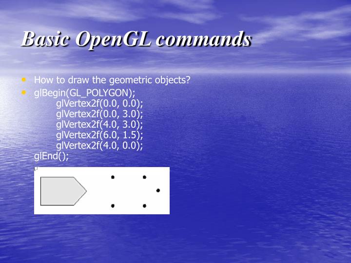 PPT - What is OpenGL PowerPoint Presentation - ID:880934