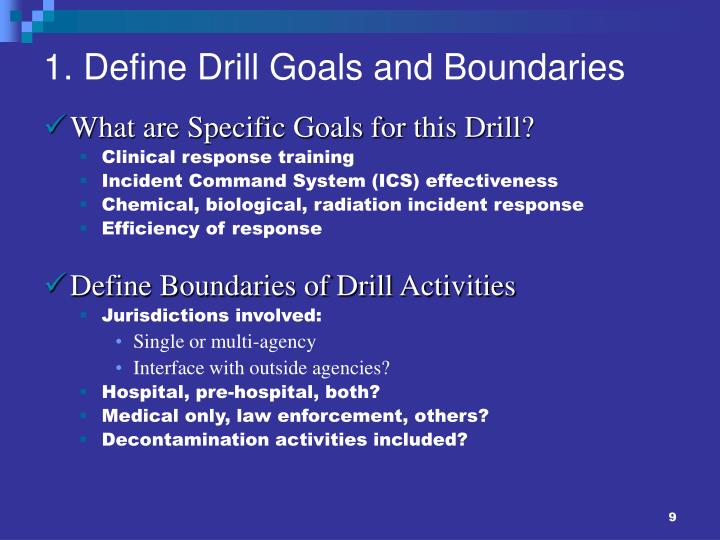PPT - DISASTER DRILL EVALUATION PowerPoint Presentation - ID:882250