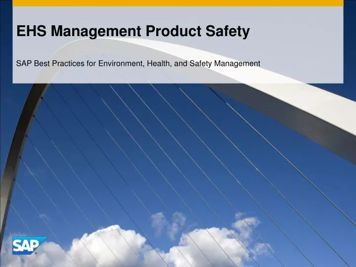 PPT - EHS Management Product Safety PowerPoint Presentation, free ...