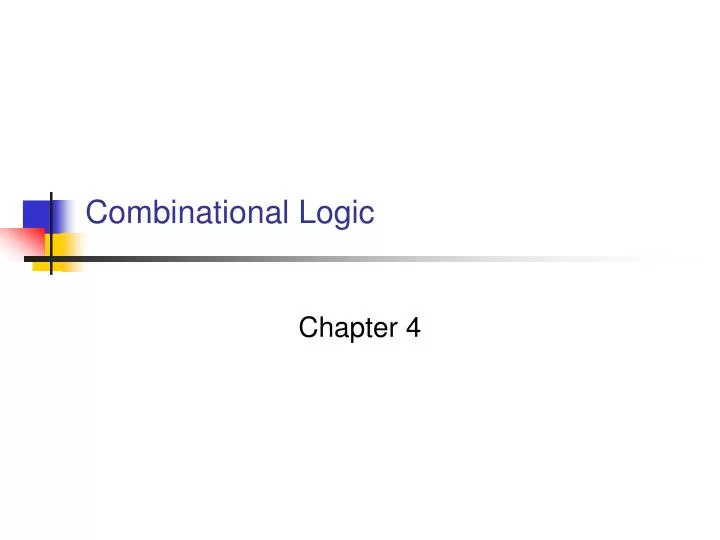 PPT - Combinational Logic PowerPoint Presentation, free download - ID ...