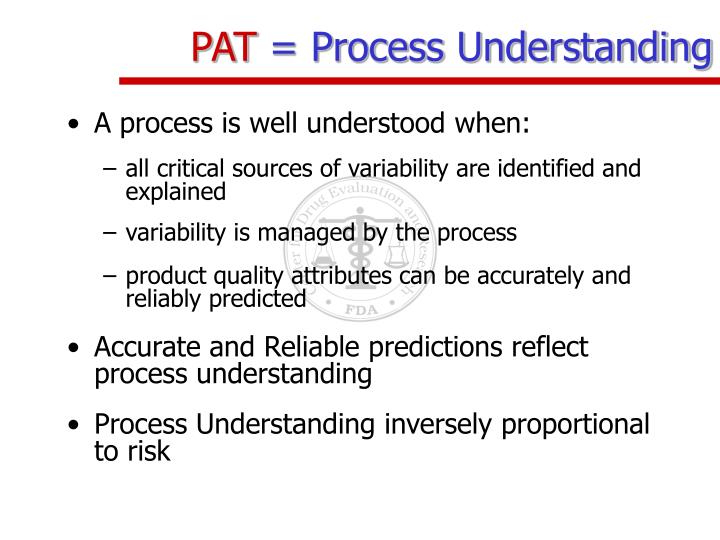PPT - Process Analytical Technology (PAT) PowerPoint Presentation - ID ...
