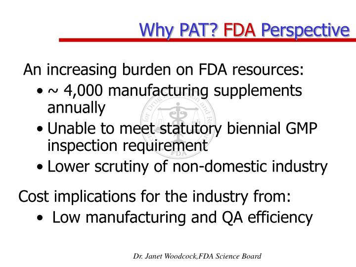 PPT - Process Analytical Technology (PAT) PowerPoint Presentation - ID ...