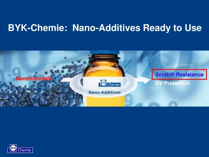 PPT - BYK-Chemie: Nano-Additives Ready to Use PowerPoint Presentation ...