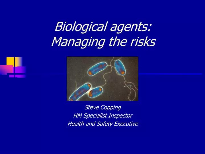 PPT - Biological agents: Managing the risks PowerPoint Presentation ...