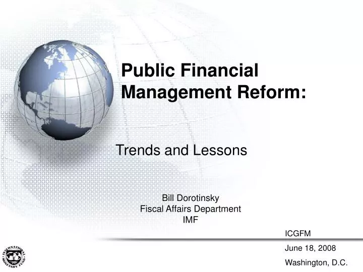 PPT - Public Financial Management Reform: PowerPoint Presentation, free ...