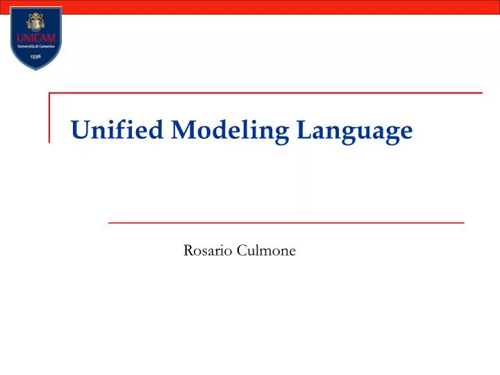 PPT - Unified Modeling Language PowerPoint Presentation, free download - ID:885718